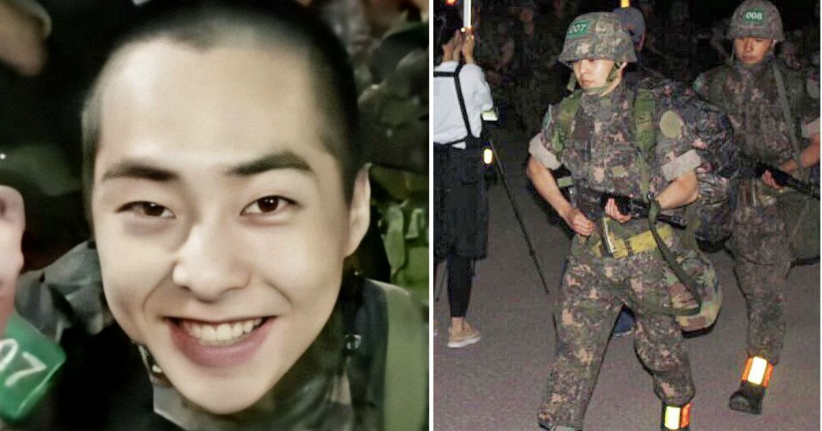 Photos From EXO Xiumin's Military Training Life Revealed - Koreaboo