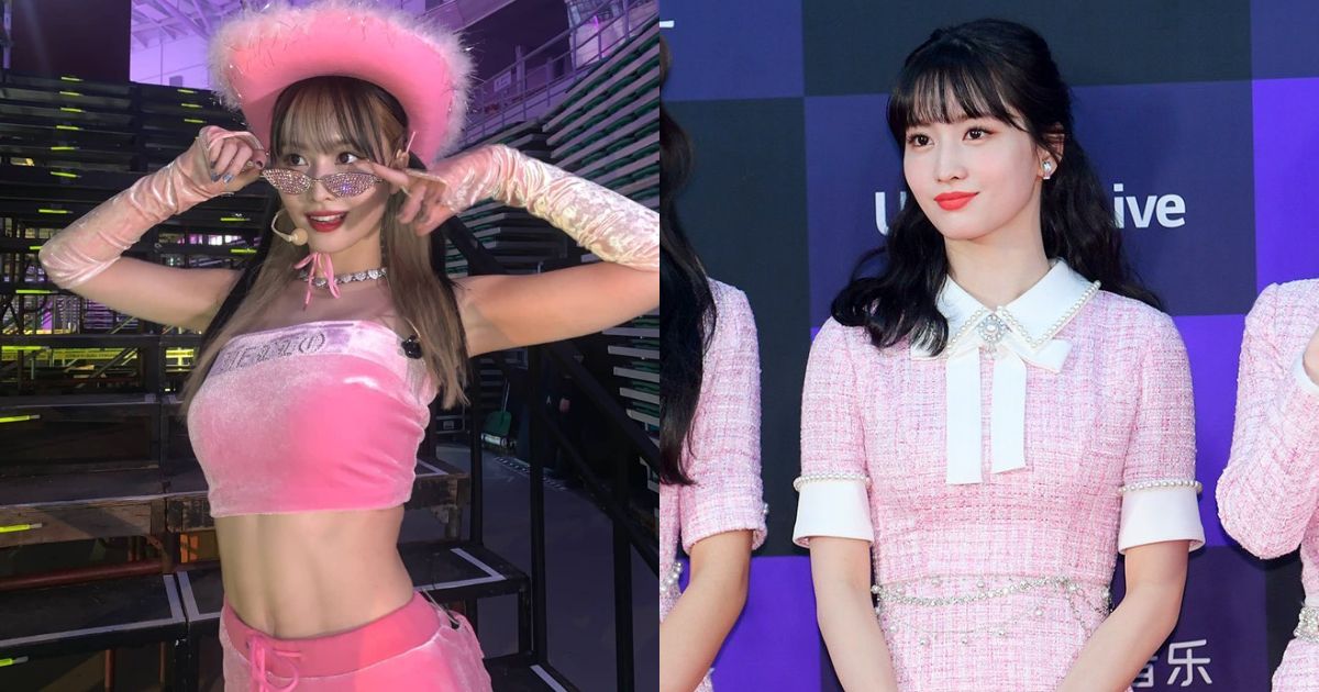 TWICE Momo's Official Color Is Pink, And These 10 Looks Prove That No ...