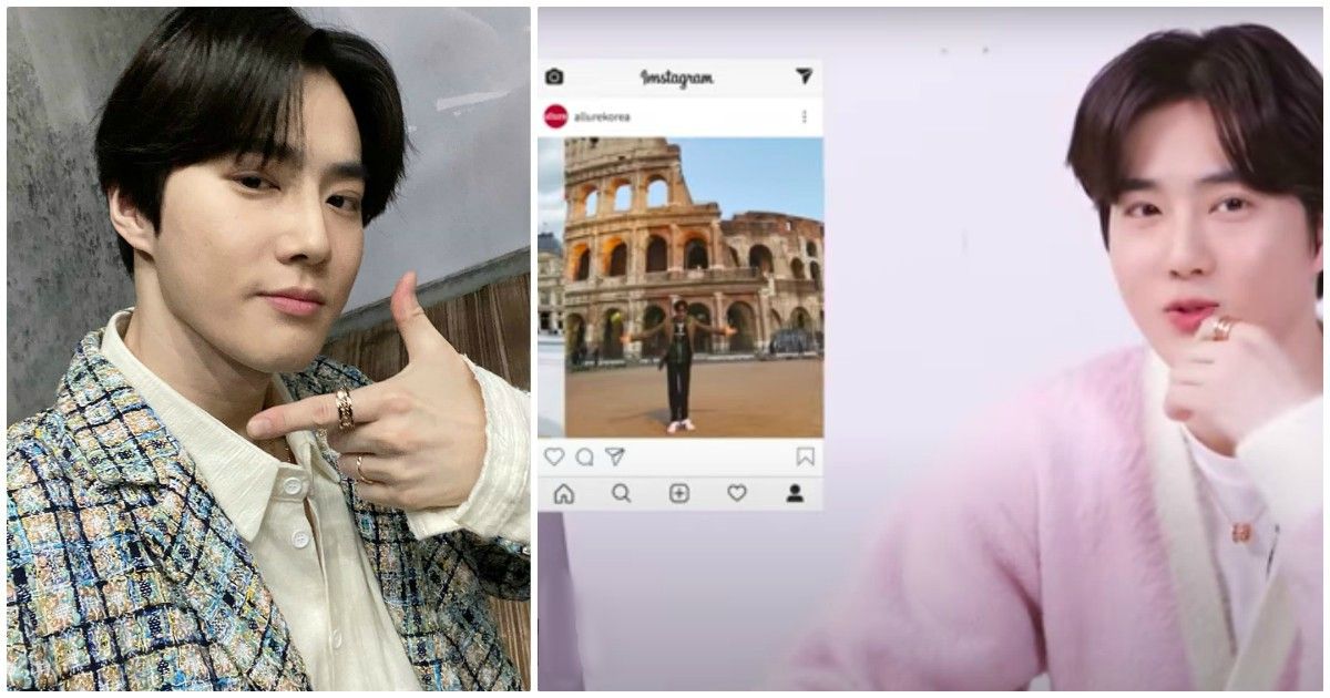 EXO's Suho Reveals His Best Tips For Creating The Most Aesthetic ...