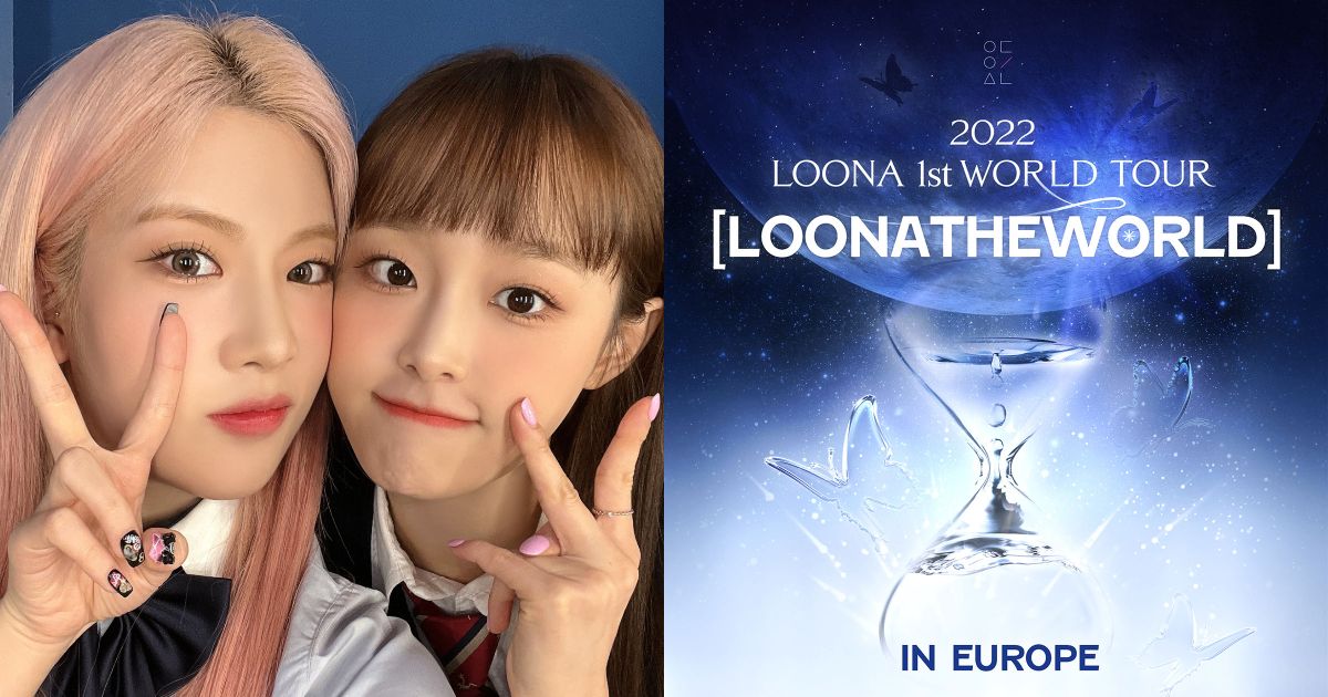 LOONA Announce Their First World Tour "LOONATHEWORLD" In Europe - Koreaboo