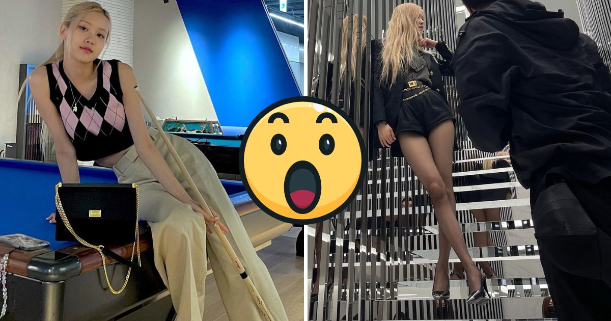 10+ Recent Times BLACKPINK's Rosé Showed Off Her Long, Long Legs And ...
