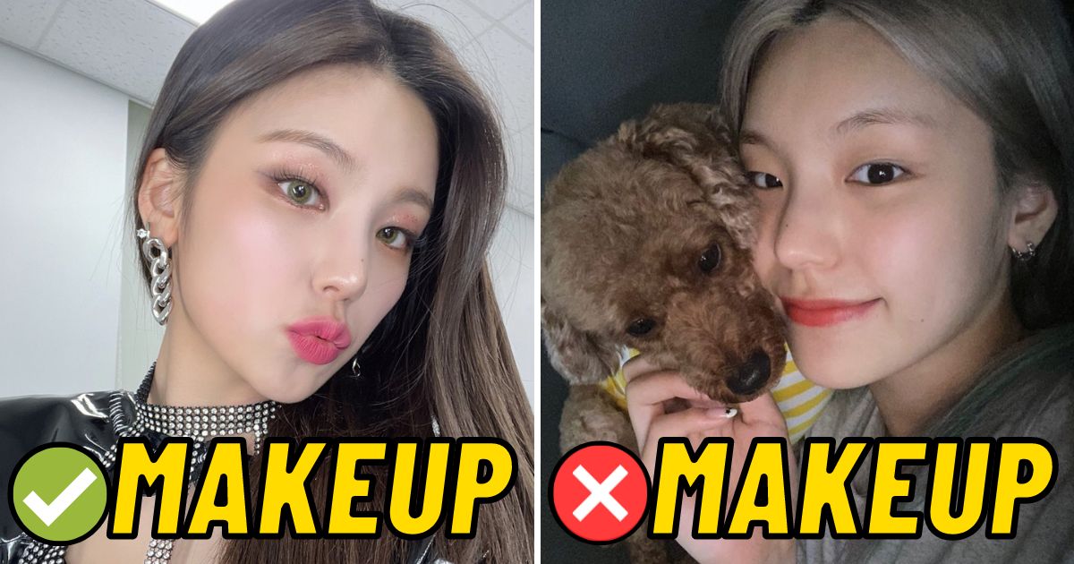 ITZY's Yeji Picks Between Wearing Makeup And No Makeup (And Here's Proof That She Looks Stunning ...