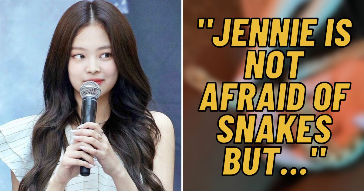 BLACKPINK's Jennie Does Not Mind Holding Snakes—But Butterflies Once ...