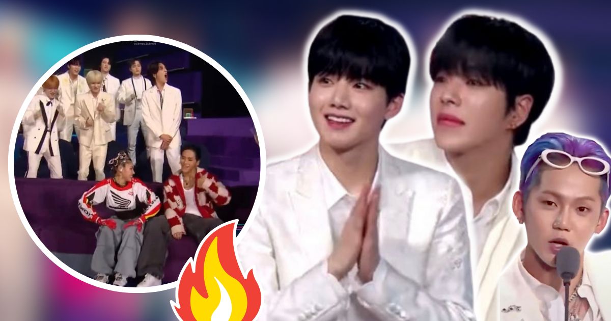 YGX's Lee Jung And Deukie Danced In Front Of TREASURE At The "2022 MAMA Awards" And Their ...