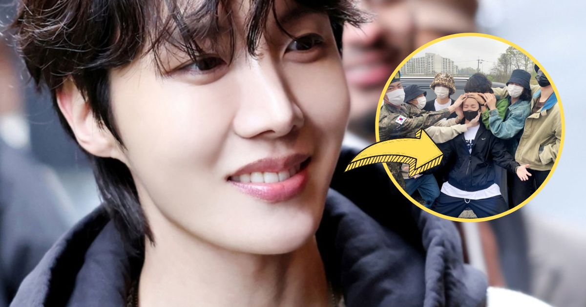 All Of BTS's Members Accompany J-Hope On His Way To Enlist — Including ...