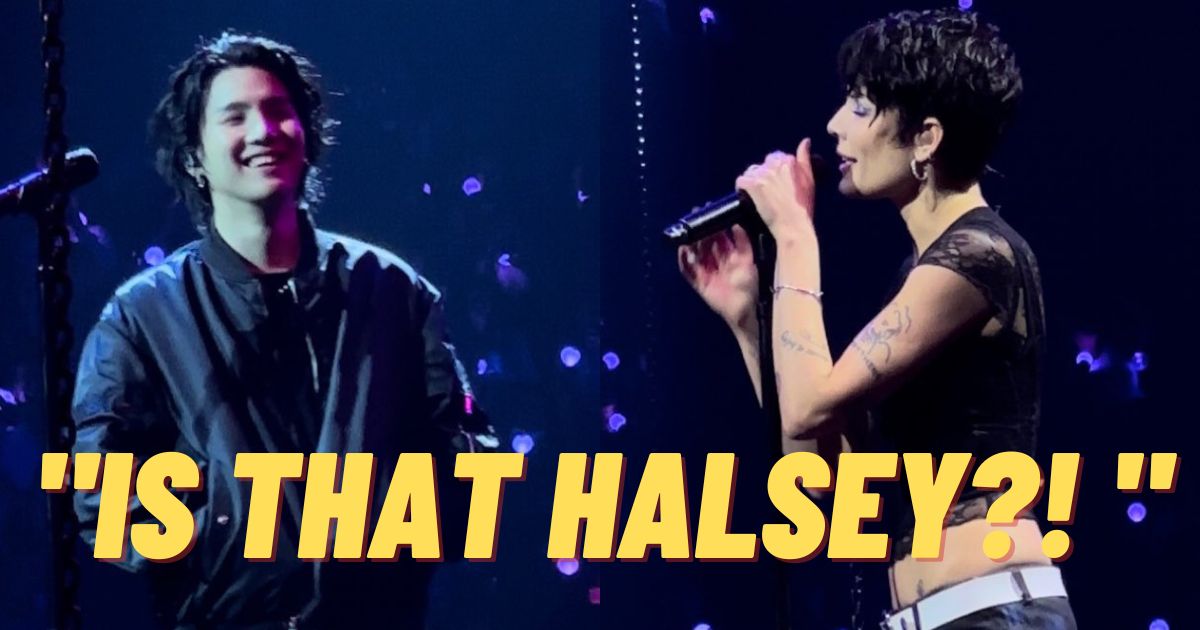 Singer Halsey's Surprise Appearance At BTS Suga's Agust D Concert ...