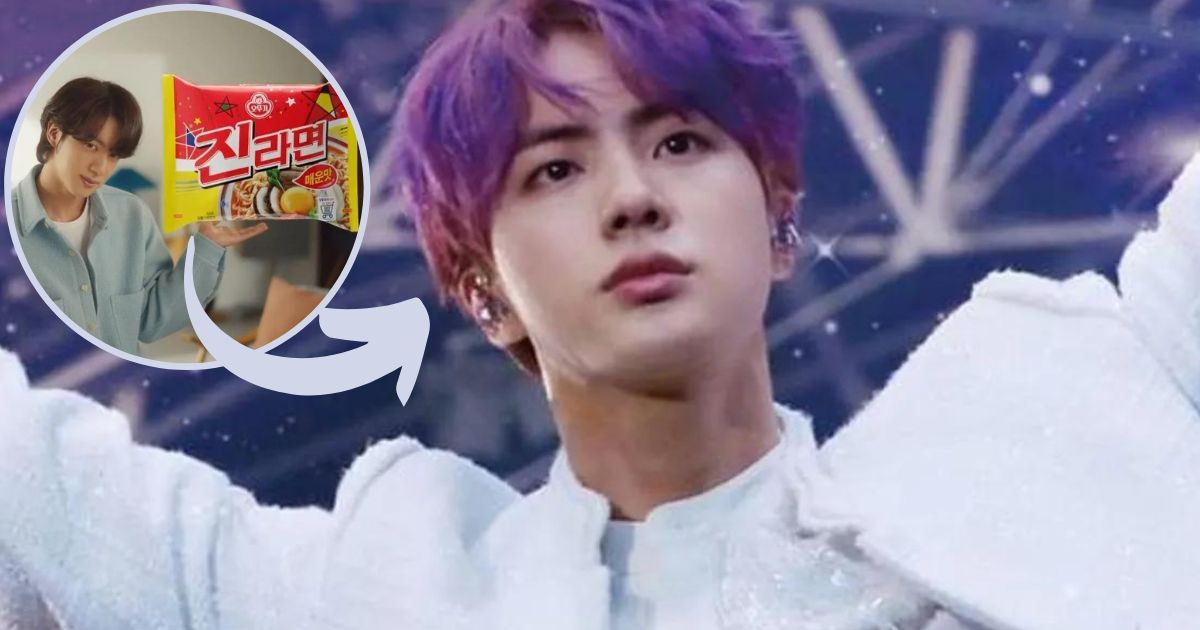 Fans Are Swooning Over BTS Jin's New "Jin Ramen" Commercial - Koreaboo
