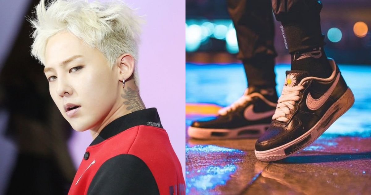 G-Dragon Teases A Brand New Collaboration With Nike For His Brand ...