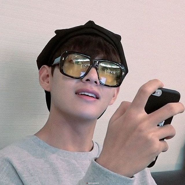 BTS V’s Reason For Wearing Glasses Is To Look Smart And Classy And Here ...