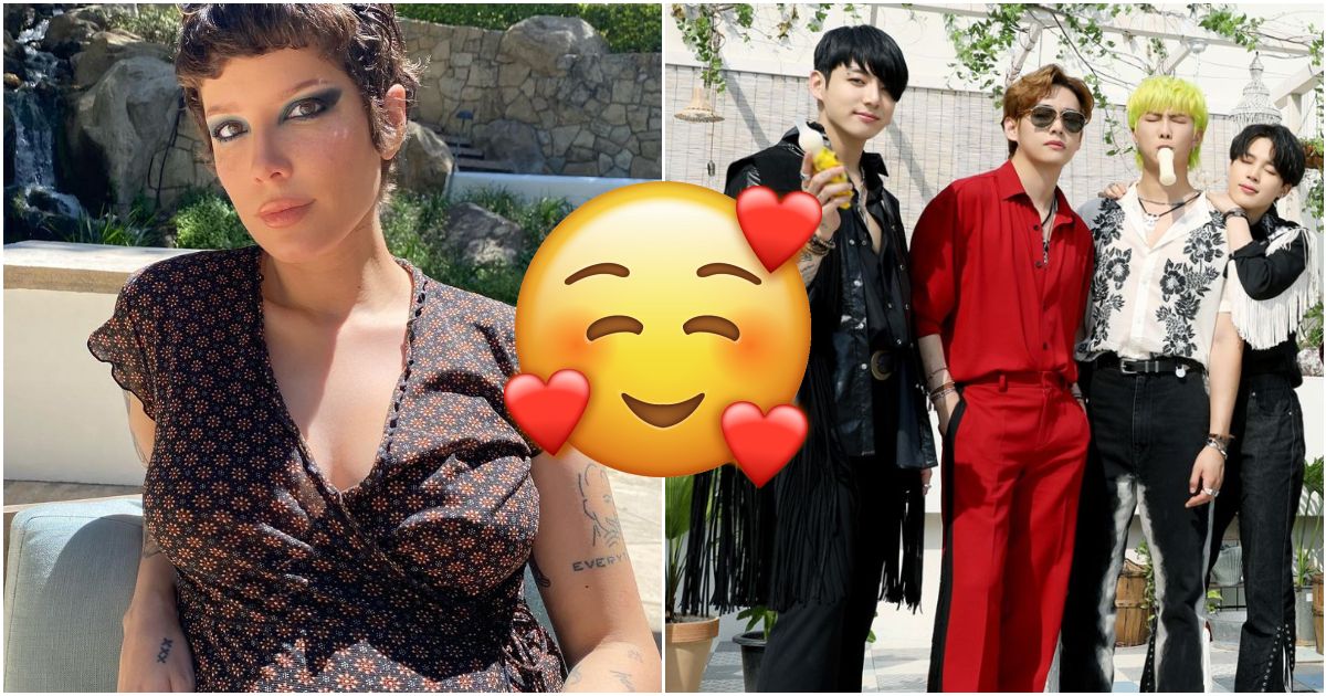 BTS Congratulated Halsey After The Singer Gave Birth To Their First ...