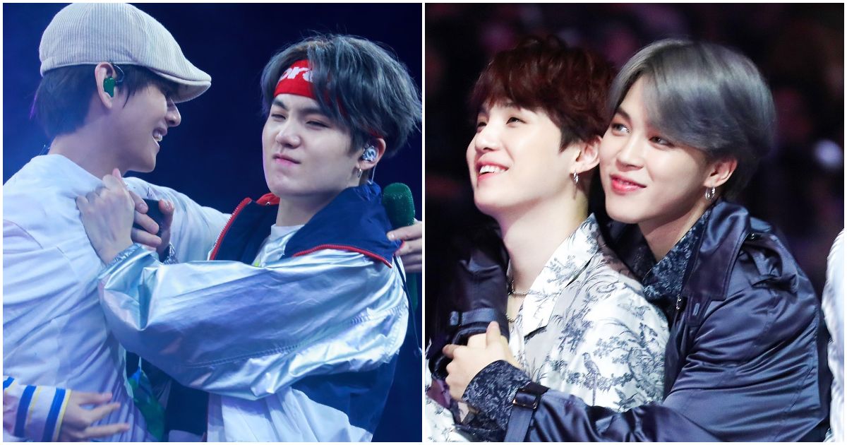 7 Times BTS's Suga Rejected His Members' Hugs...And 7 Times He Didn't ...