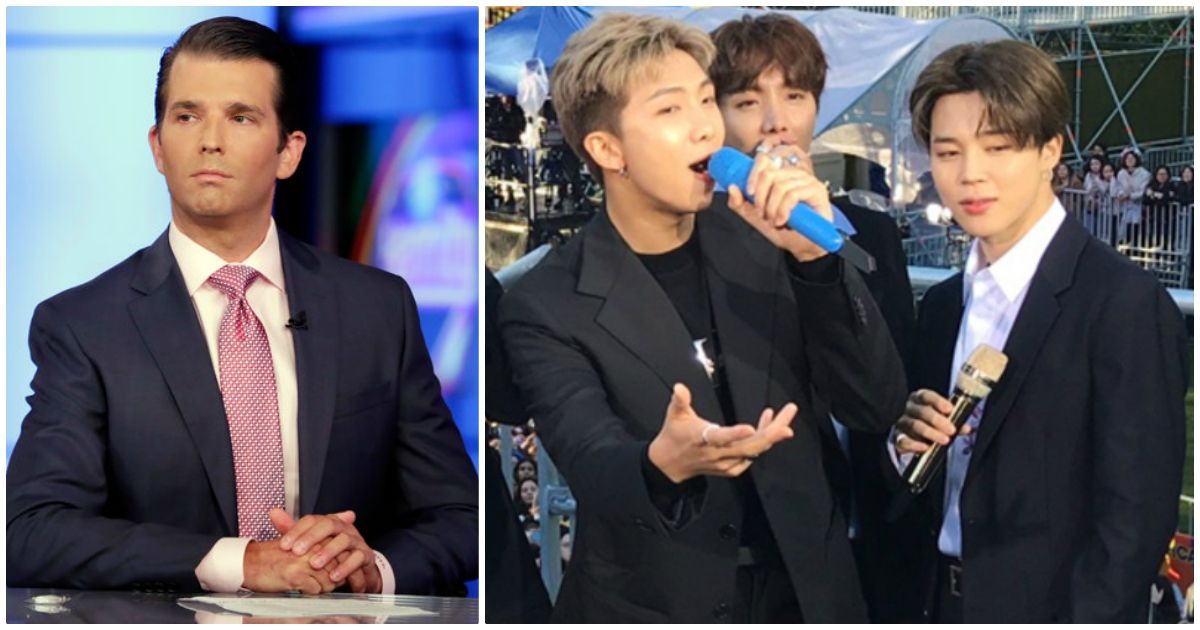 Donald Trump Jr. Accidentally Criticises ARMYs Camping Outside For BTS ...