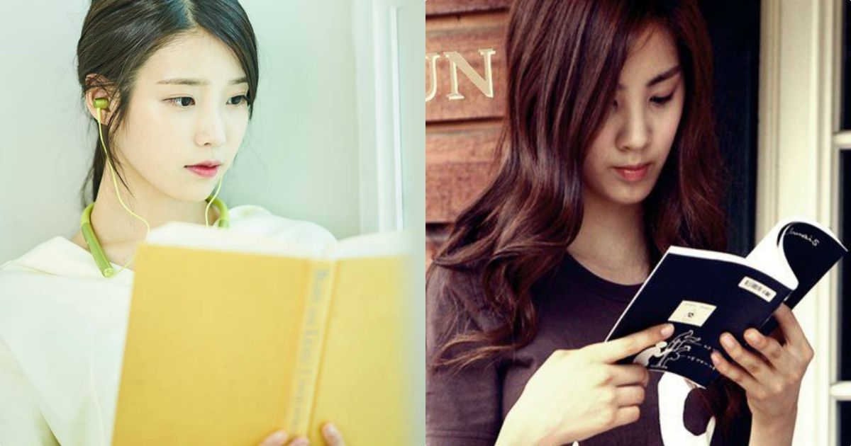 Eight Celebrities Who Will Always Make Time For A Book - Koreaboo