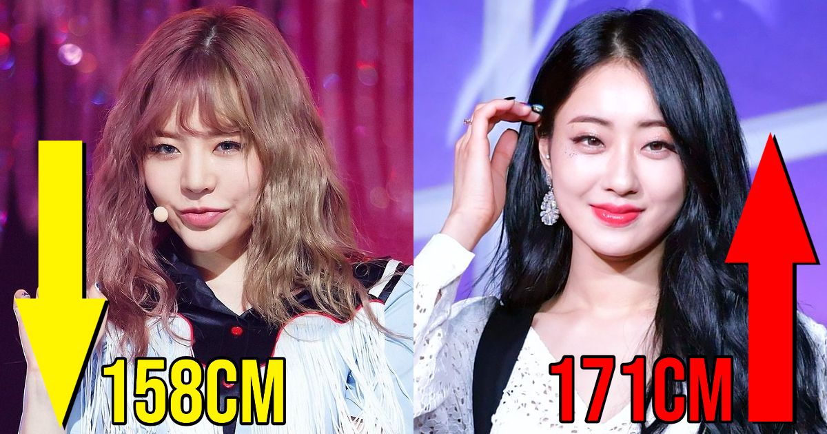 Here Are The Shortest To Tallest Of 12 Second Generation K-Pop Girl ...