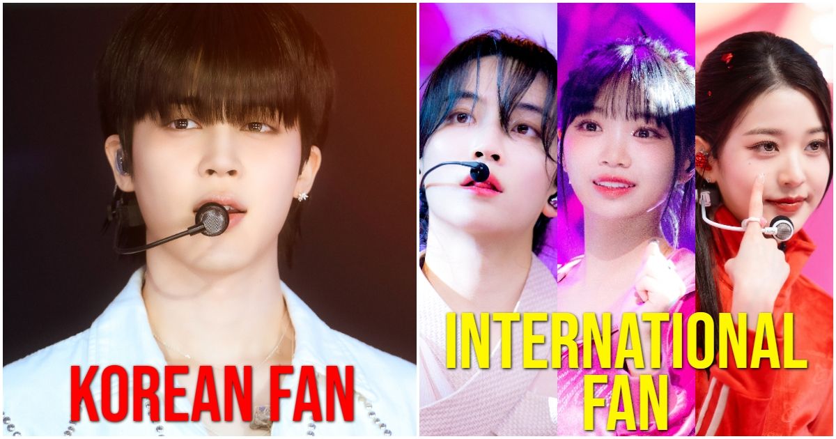 There's A Major Difference Between Korean And International K-Pop Fans ...