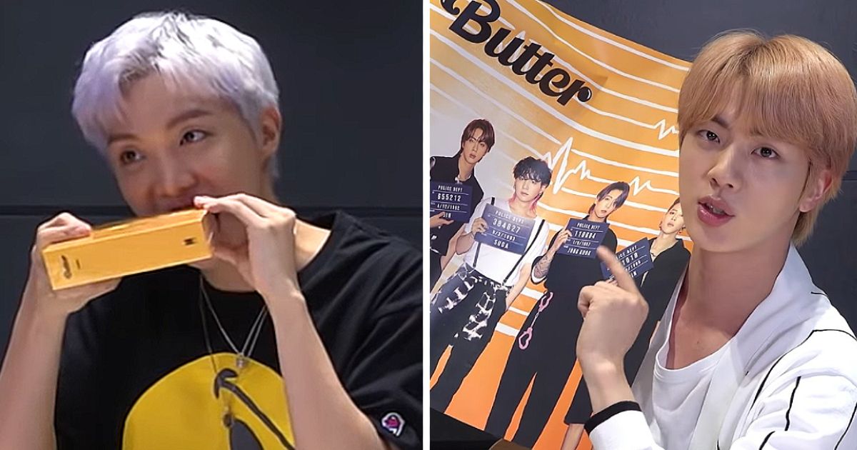 Here Are 10+ Moments From BTS's “Butter” Unboxing Video That You Need To See - Koreaboo