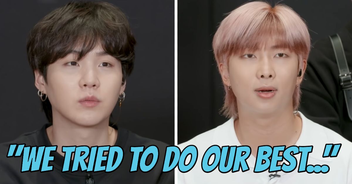 BTS's Suga And RM Reveal How The Group Has Tried To Make The Most Of ...