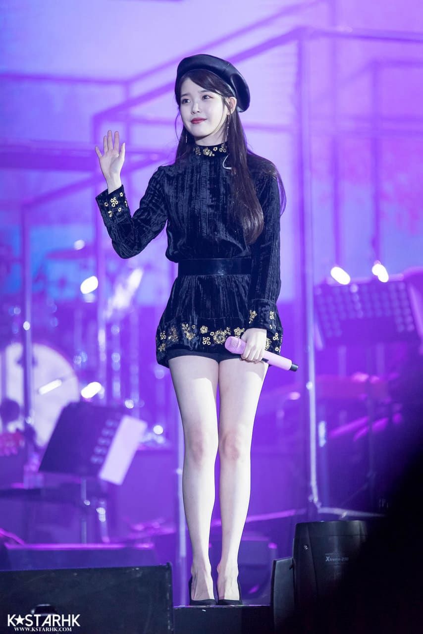 These 10+ Times IU Wore A Pretty Black Dress Will Convince You That It ...