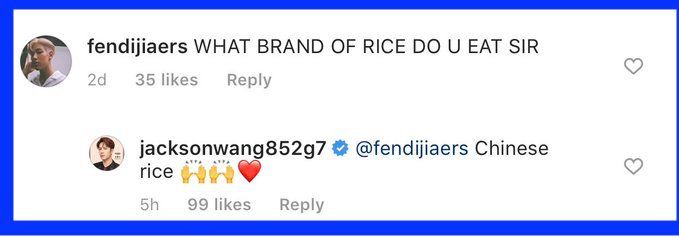 GOT7 Jackson's Response To A Fan's Question About Rice Was Pure Jackson ...