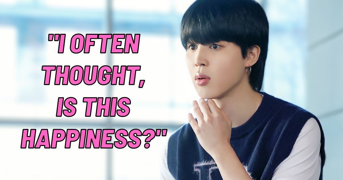 BTS's Jimin Opens Up About His Past Mental Health Struggles - Koreaboo