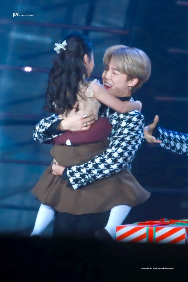 BTS's Jimin Gave the Little Girl From SBS Gayo Daejeon a Whole Box of ...