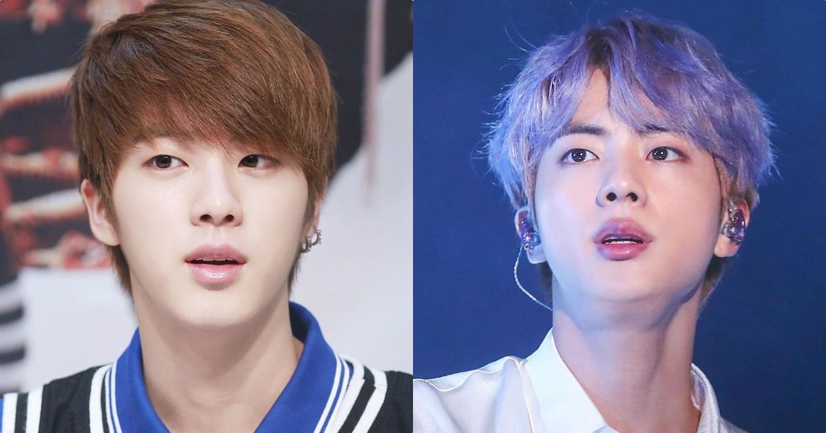 Walk Through BTS Jin's Three Upgrades From Basic Handsome To Worldwide ...