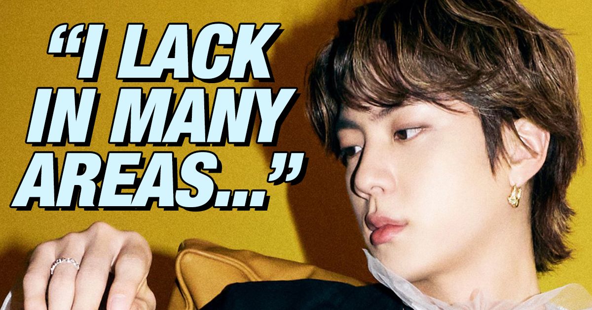 BTS's Jin Opens Up About His Struggles Learning To Sing & Dance, From ...