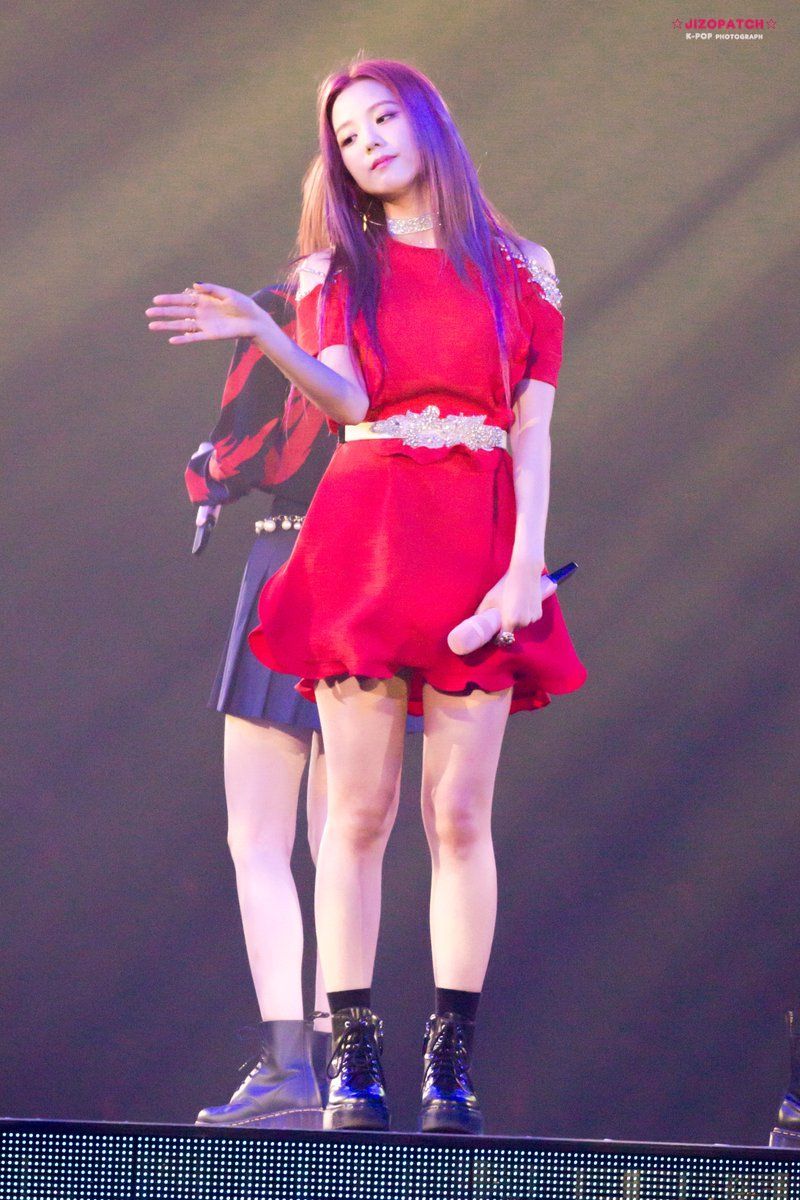 10+ Times BLACKPINK's Jisoo Served Powerful And Sexy Visuals In Red ...