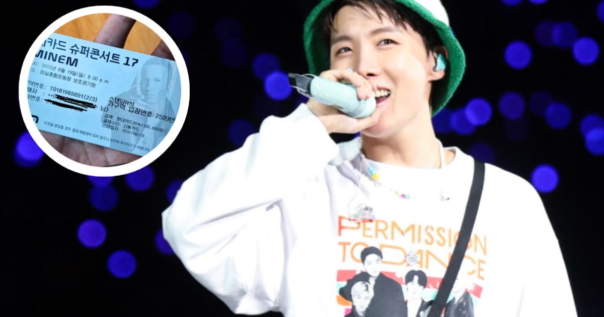 BTS's J-Hope Reminisces On A Concert He Attended 10 Years Ago, And ARMY ...