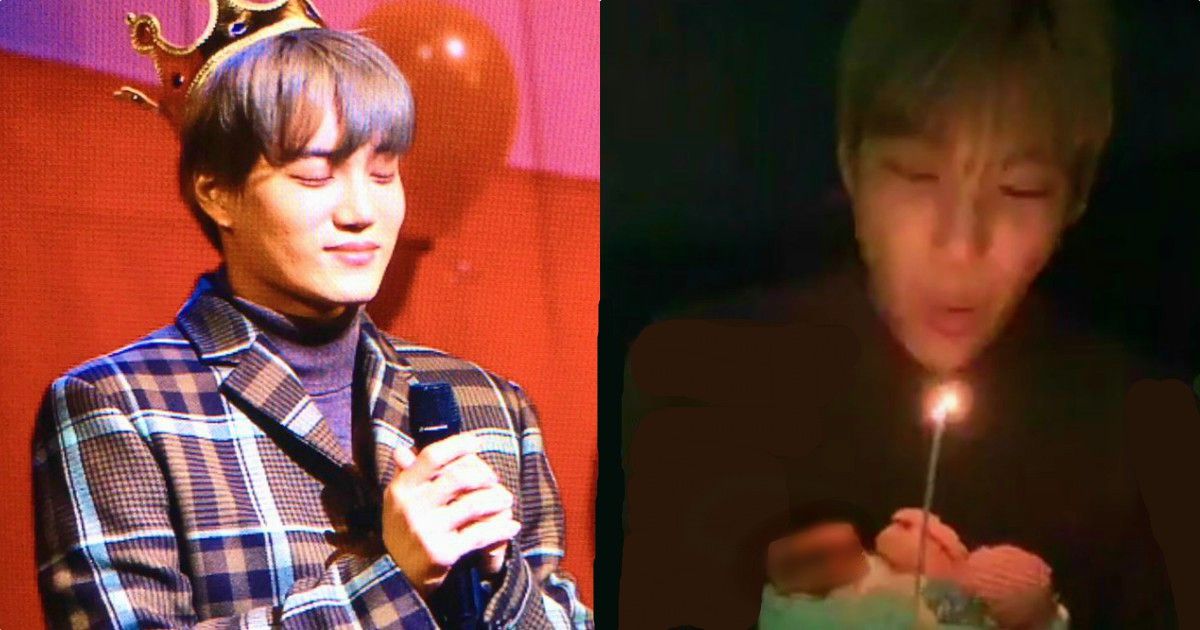 It Might Have Been EXO Kai's Birthday, But He Just Gave The Best ...
