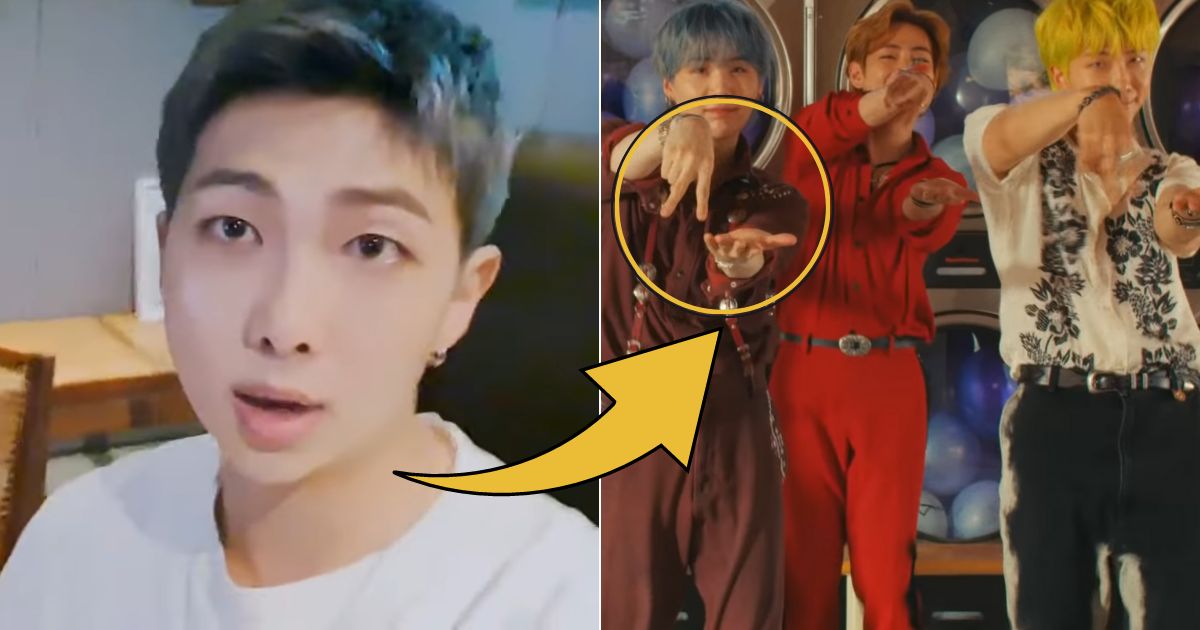 BTS's RM Reveals The Story Behind Adding Sign Language To The ...