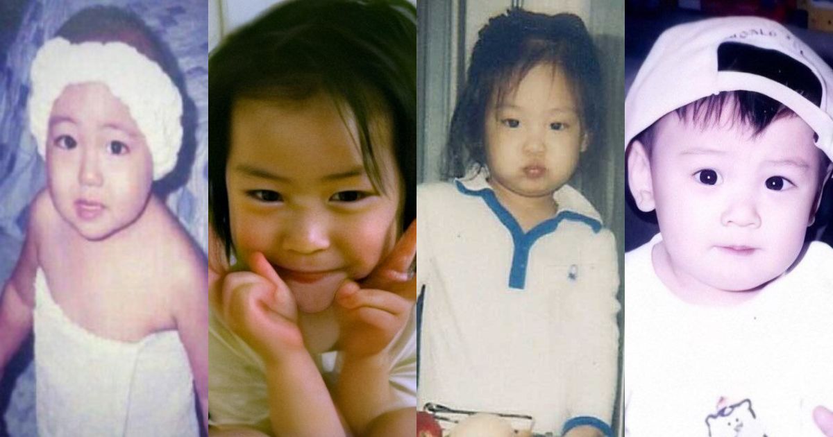 Compilation Of Idols Group's Baby Photos: Can You Guess Who's Who?