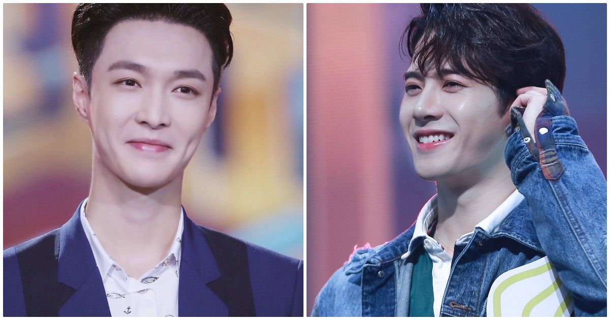 Everyone Is Melting Over EXO Lay And GOT7 Jackson's Latest Interaction ...