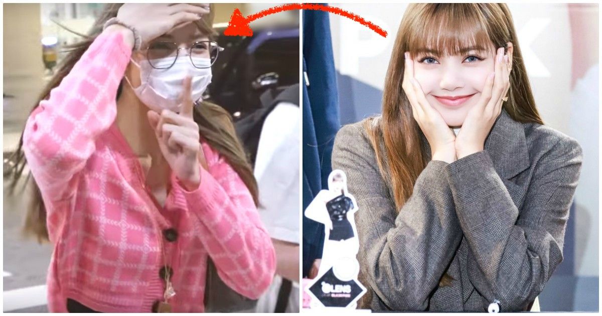 BLACKPINK Lisa's Attempts At Hiding Her Exposed Forehead Is Making ...