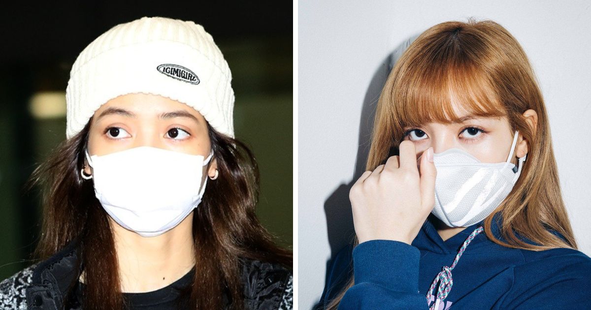 These 15 Photos Prove That No Mask Can Hide BLACKPINK Lisa’s Beauty ...