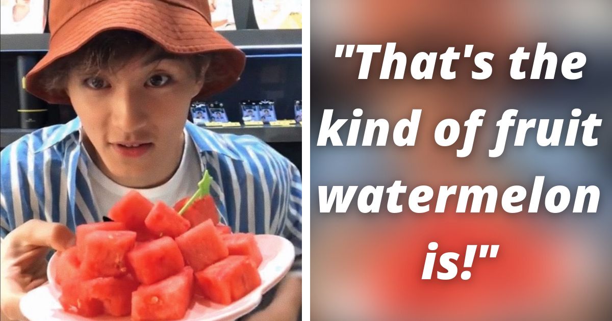 7 Facts That Prove NCT's Mark Really, Really Loves Watermelon - Koreaboo