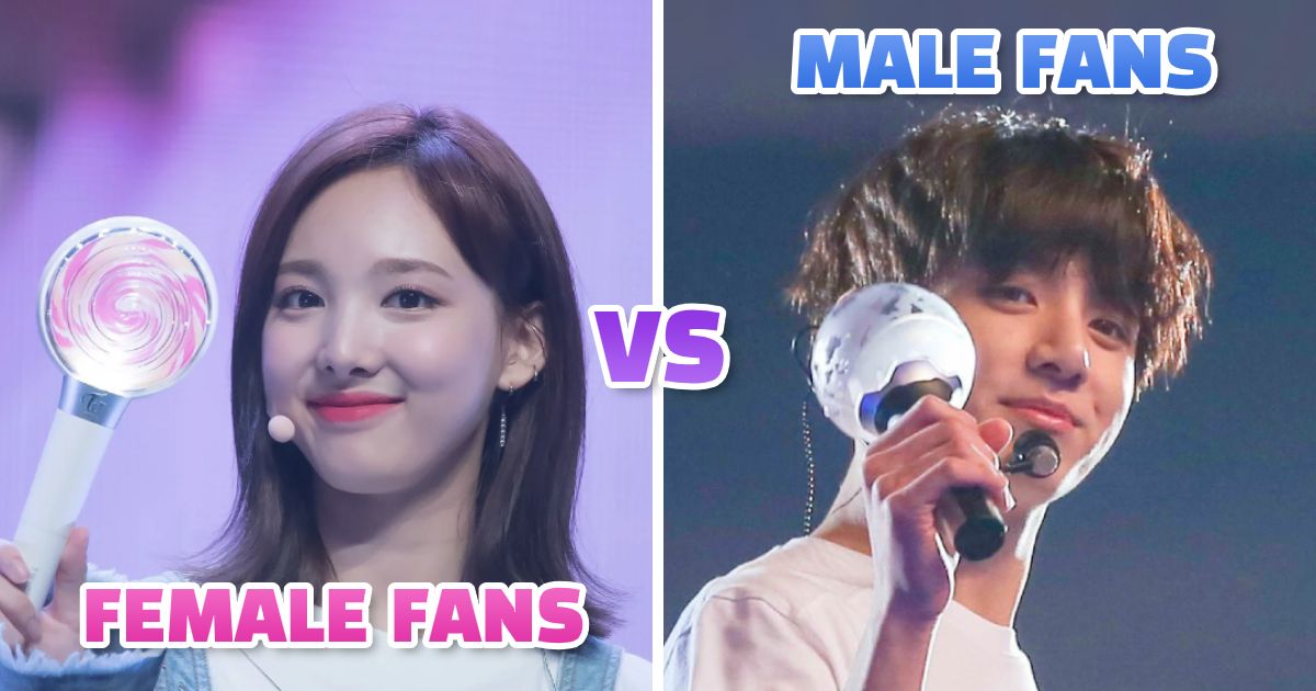 Here's The Difference Between Why Men & Women Become K-Pop Fans ...