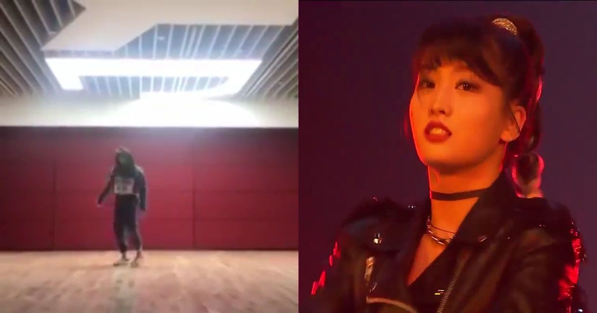 TWICE Momo Shows Off Her Flaming Charisma in her 2018 KBS Gayo ...