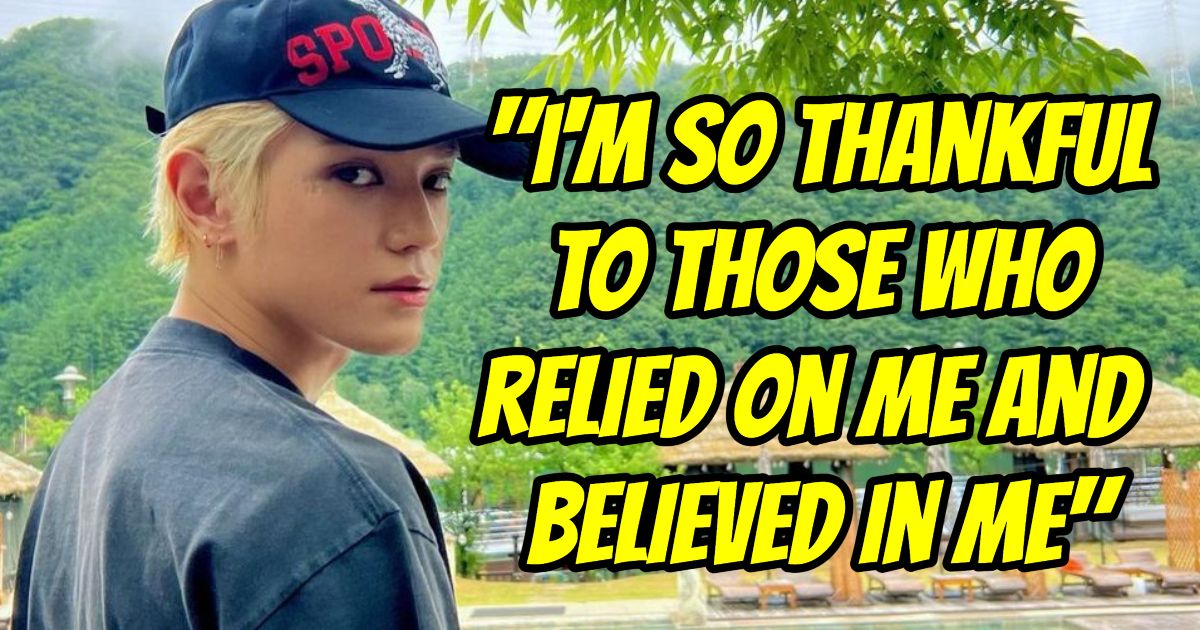 NCT's Taeyong Opens Up About The Immense Pressure He Felt From SM ...