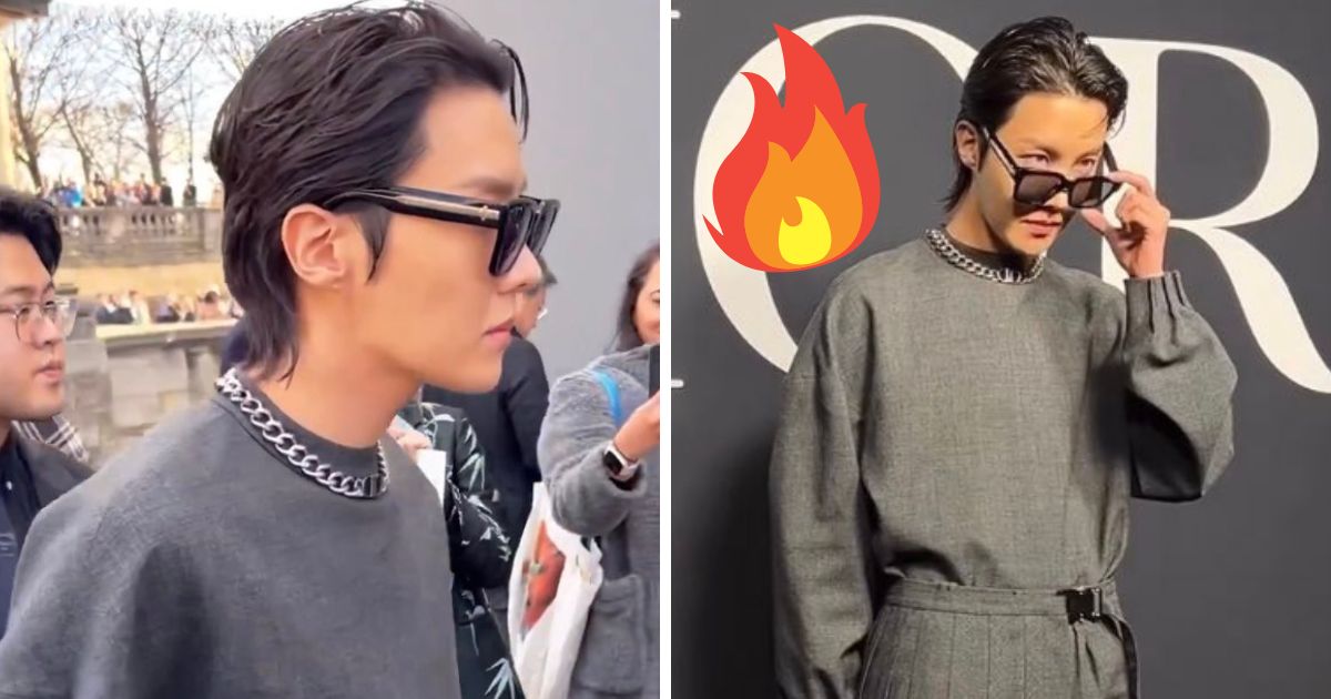 BTS's J-Hope Makes Iconic Second Paris Fashion Week Appearance At DIOR ...