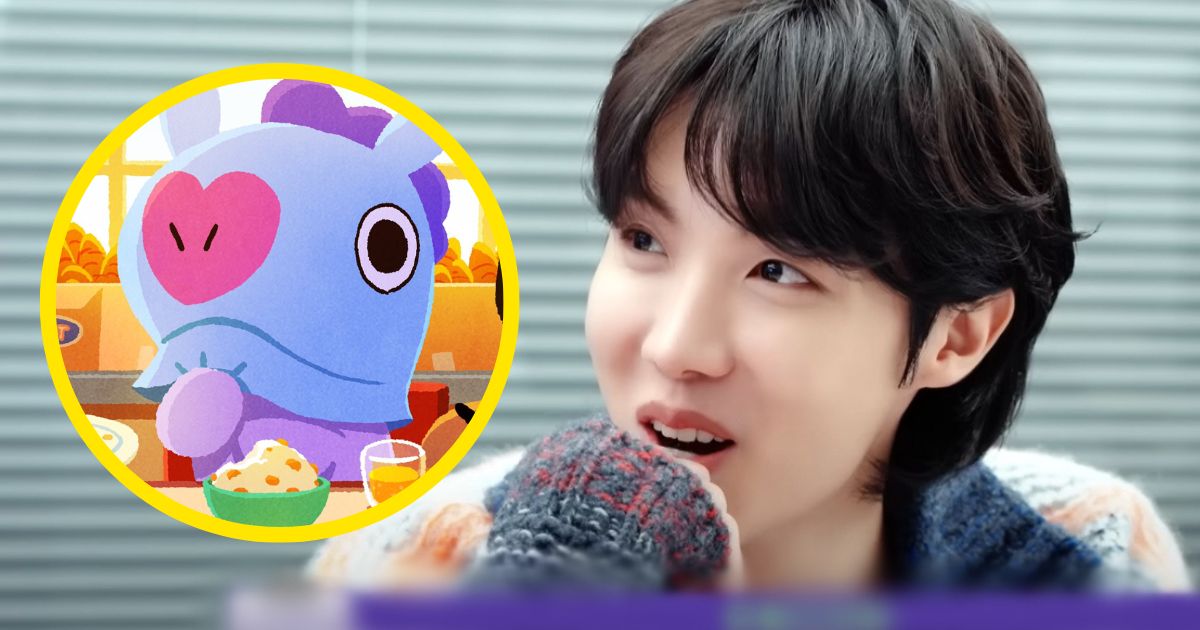 What's Under BT21 Mang's Mask? - BTS's J-Hope Reveals Their True ...