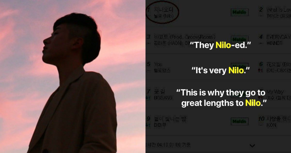 "Nilo" Is Now A Slang Term In Korea For Chart Manipulation