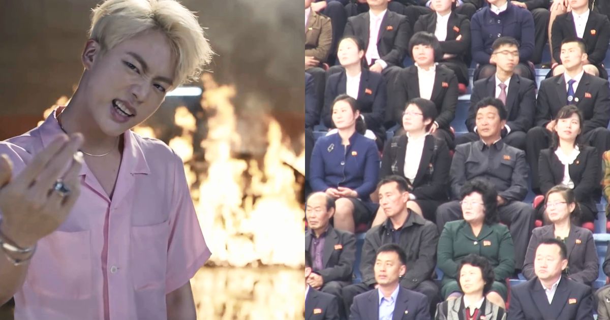 North Korean Audience Freezes In Shock When They Hear BTS's "Fire"