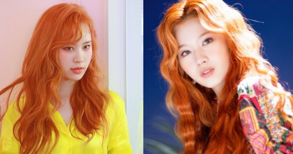 These 6 Female Idols Proved Orange Is The Superior Hair Color - Koreaboo