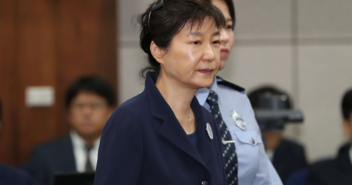 Former South Korean President Park Geun Hye Found Guilty Of Corruption