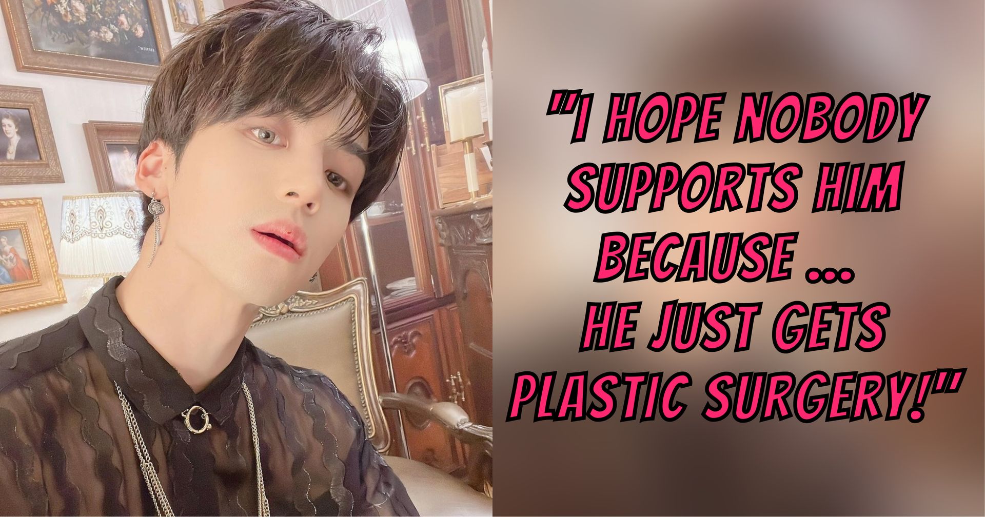 K-Pop Trainee Beomhan Responds To Plastic Surgery Accusations - Koreaboo