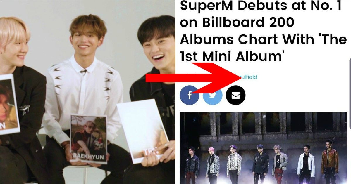 SuperM Becomes First K-Pop Group To Top Billboard 200 With Debut Album - Koreaboo