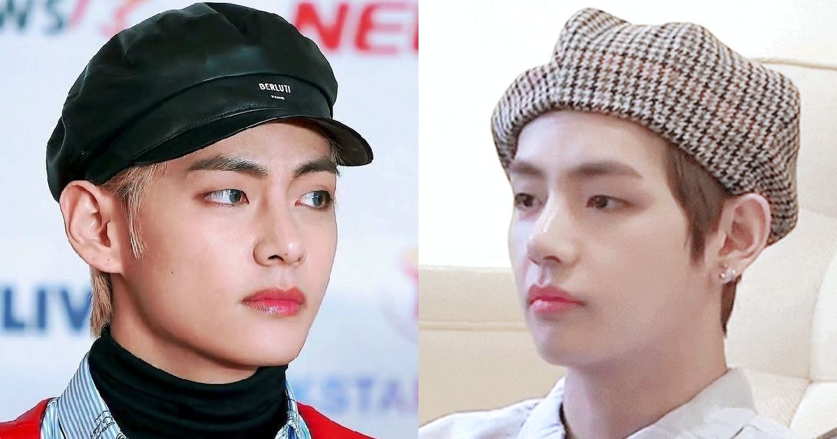 Here's 12 Different Color Berets That BTS's V Can Pull Off Effortlessly ...