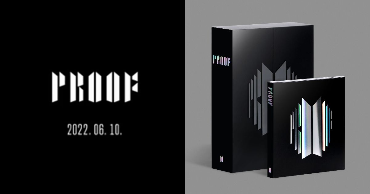BTS Drops Logo Trailer For New Album "PROOF" - Koreaboo