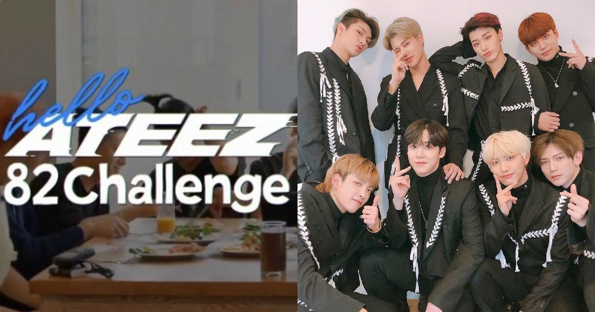 ATEEZ Competes In A Challenge With Fans To See Who Can Stay Quiet The ...